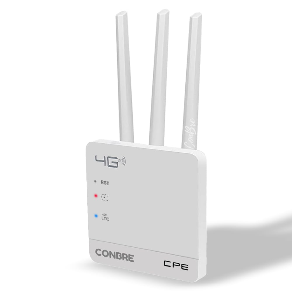 Conbre CPE MT-300H 5G & 4G Sim based Wi-Fi Router | WiFi 6 | Plug and ...
